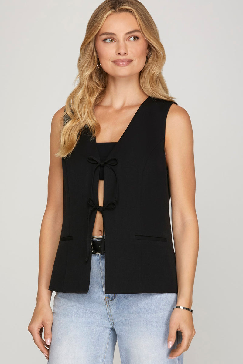 Nine To Five Vest – Four Sisters Boutique