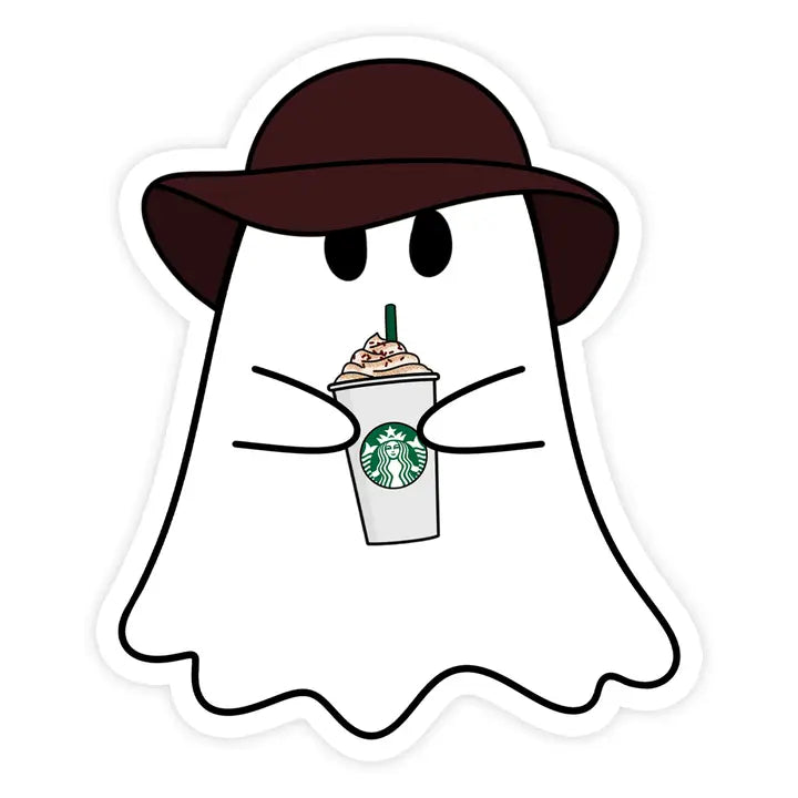 Basic Ghost Fall Sticker – Four Sisters B...