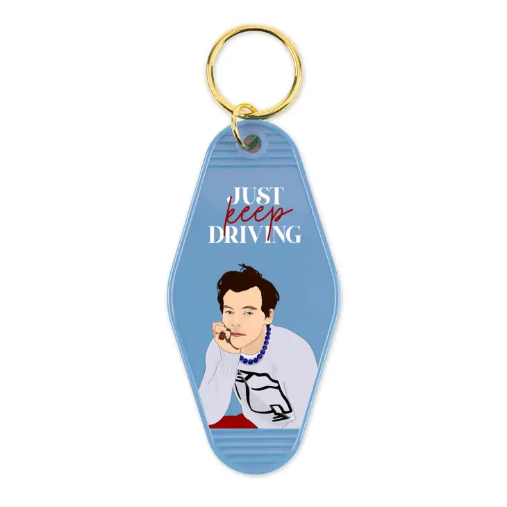 Just Keep Driving Keychain – Four Sisters...