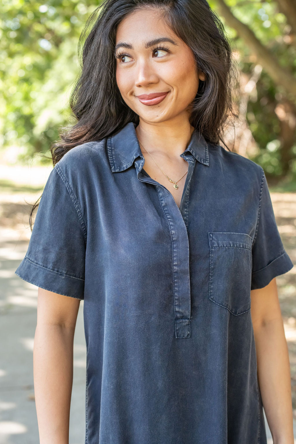 Washed Away Mini Dress – Four Sisters Boutique