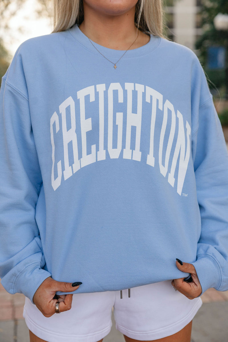 Baby Blue Creighton Crewneck – Four Siste...