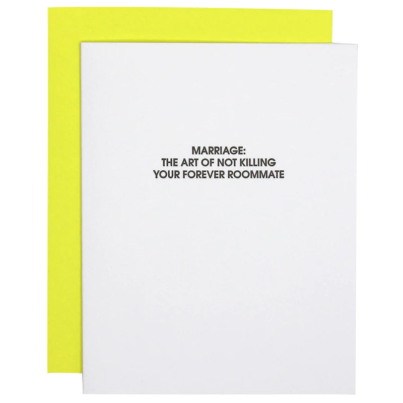 Marriage: Forever Roommate Card – Four Si...