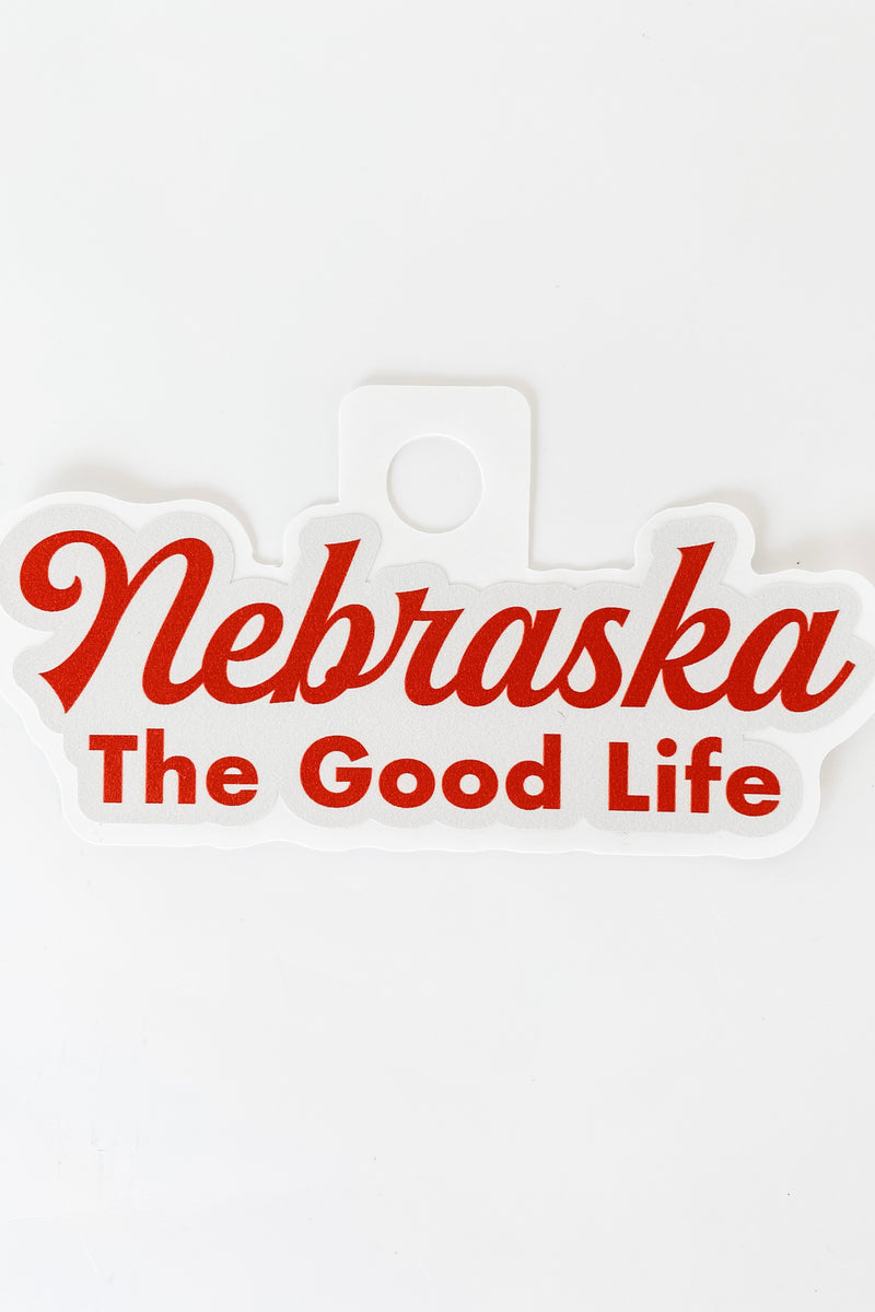 Nebraska The Good Life Sticker – Four Sis...