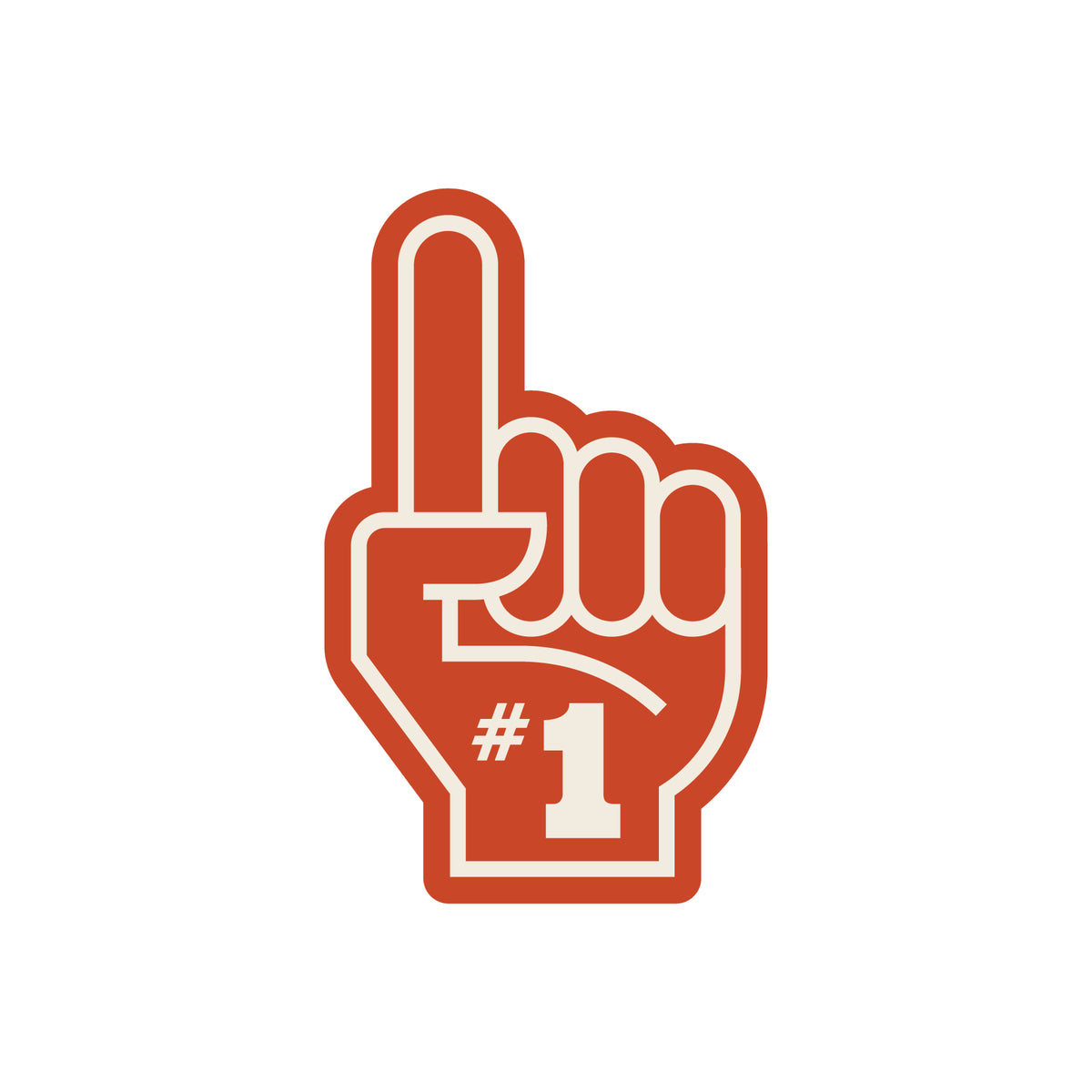 Number One Sticker – Four Sisters Boutique